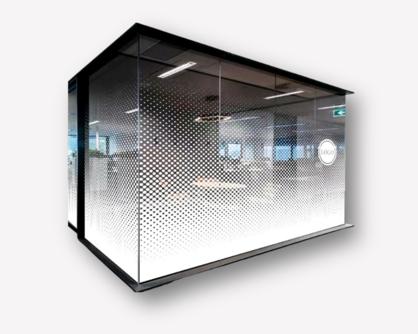 Gradient Frosted Stickers - Proprint