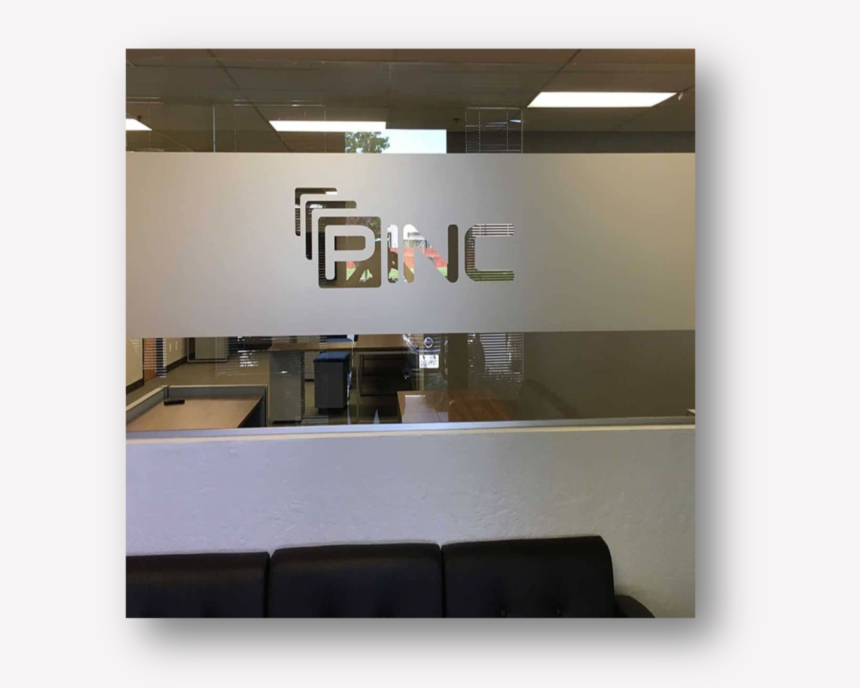 Gradient Frosted Stickers - Proprint